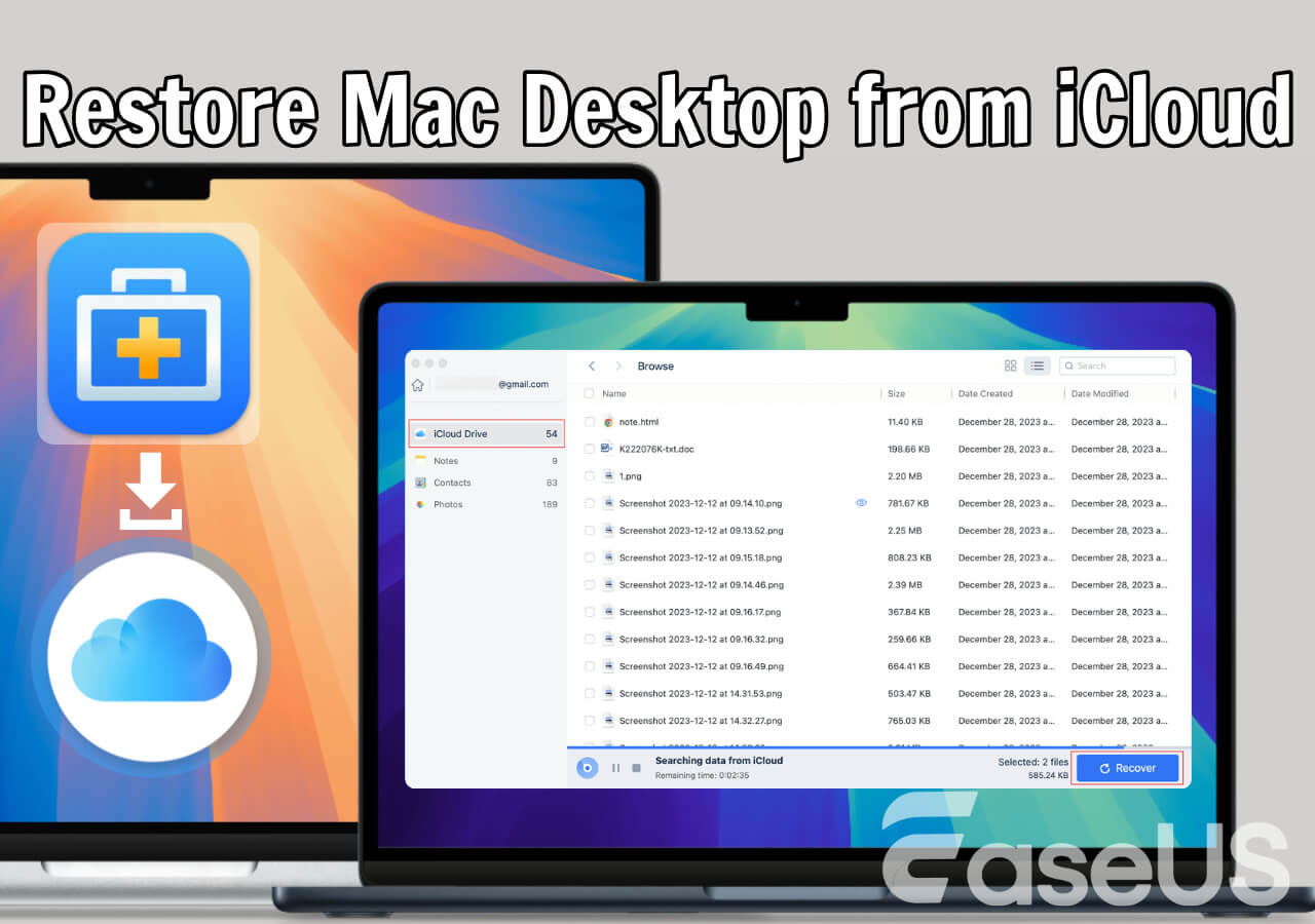 [Solved!] Restore Mac Desktop from iCloud Step-by-Step Tutorial