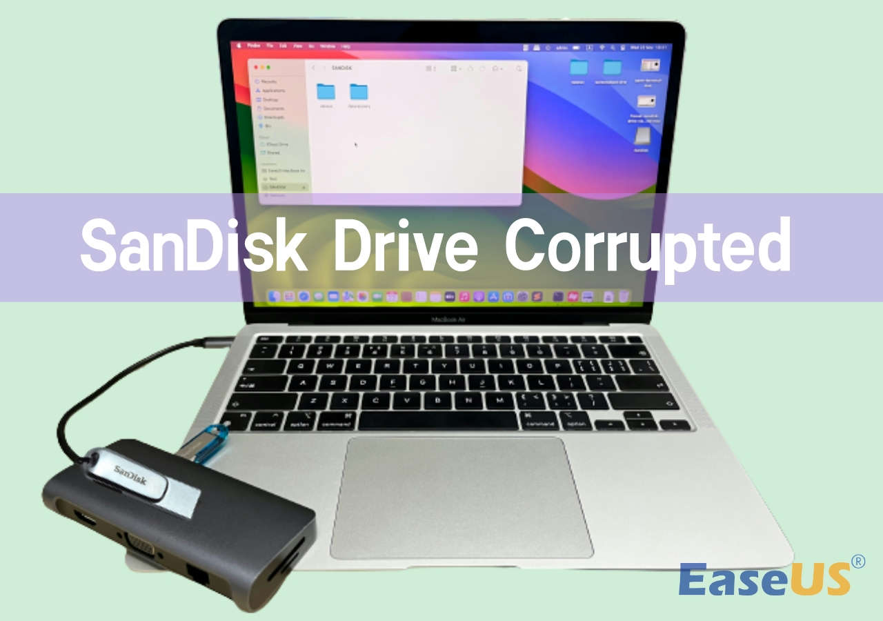 SanDisk Drive Corrupted: Try to Recover Data from It
