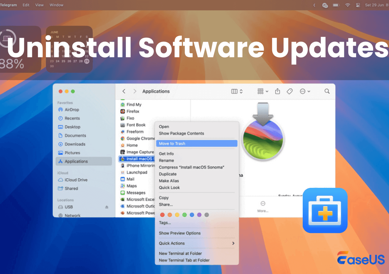 How to Uninstall Software Updates Mac | 3 Safe Ways