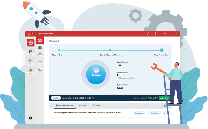 System Mechanic - Fix & Speed Up Your PC Automatically.